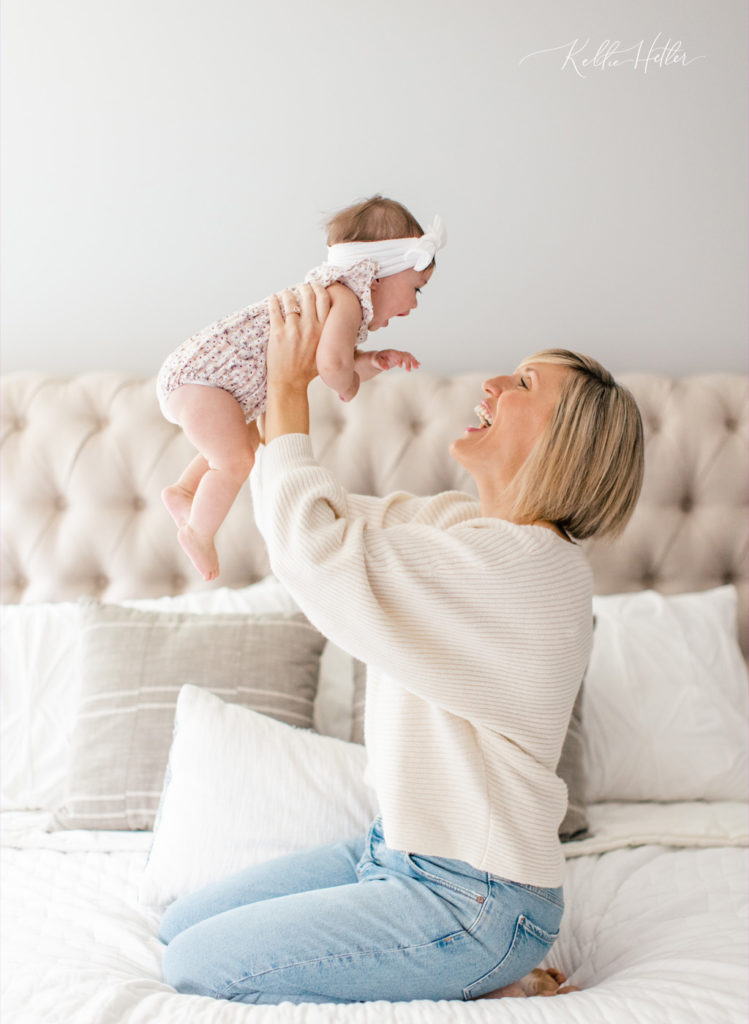 Michigan In-Home Family Session | Kellie Hetler Photography